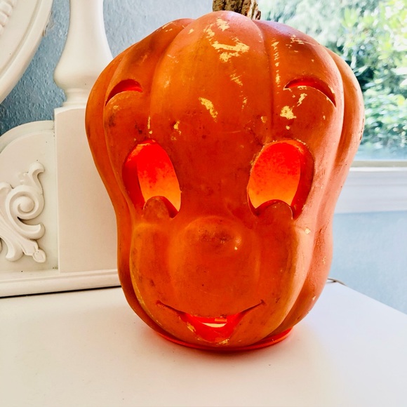 Vintage | Holiday | Casper Ghost Pumpkin Decor Lights Up 995 | Poshmark